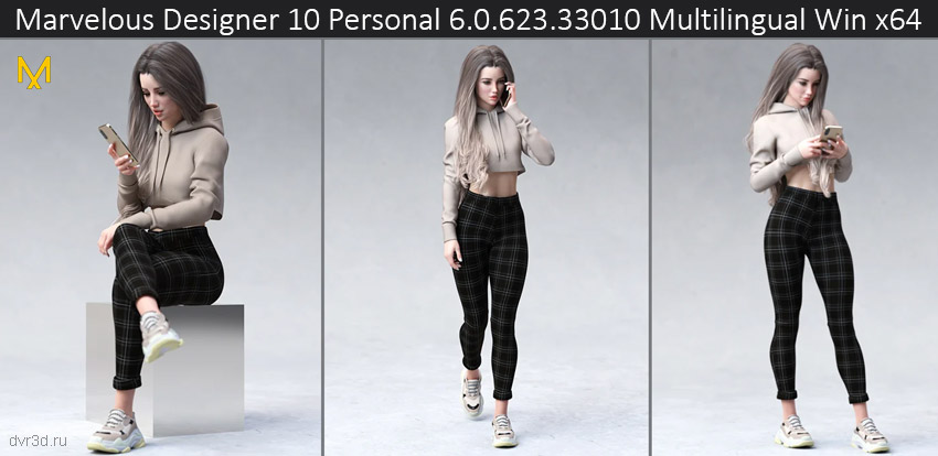 Marvelous Designer 10 Personal 6.0.623.33010 Multilingual Win x64